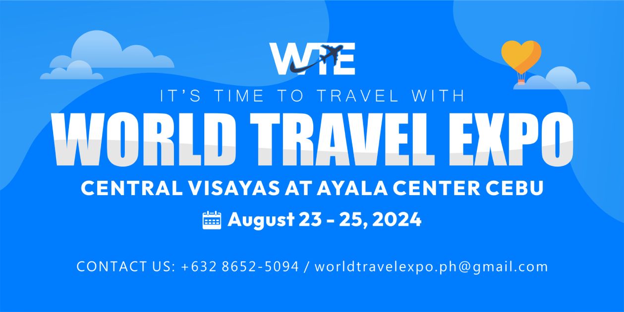 Get Ready to Explore the World at the World Travel Expo @ Central Visayas!