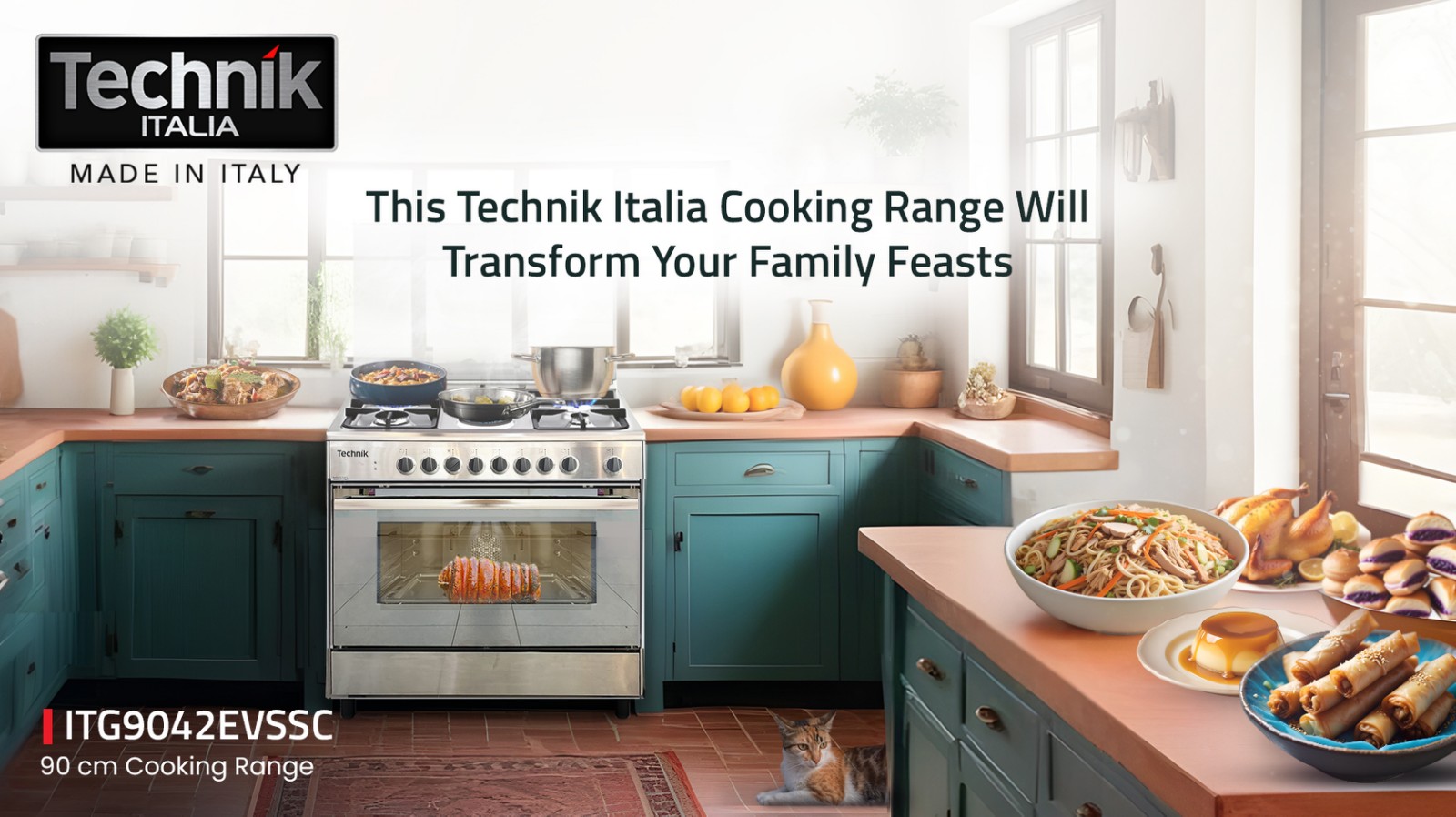 This Technik Italia Cooking Range Will Transform Your Family Feasts