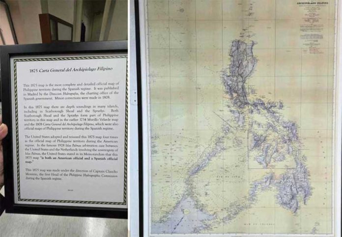 Integrated Bar of the Philippines receives replica of 1875 PH map