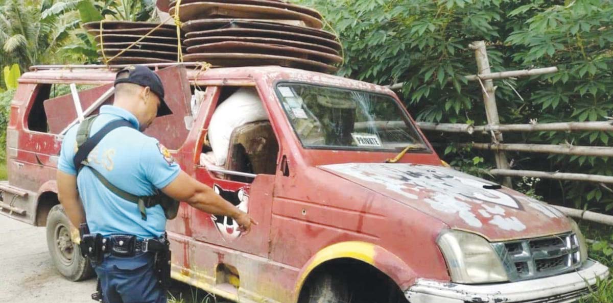 Jeepney overshoots road; 3 hurt