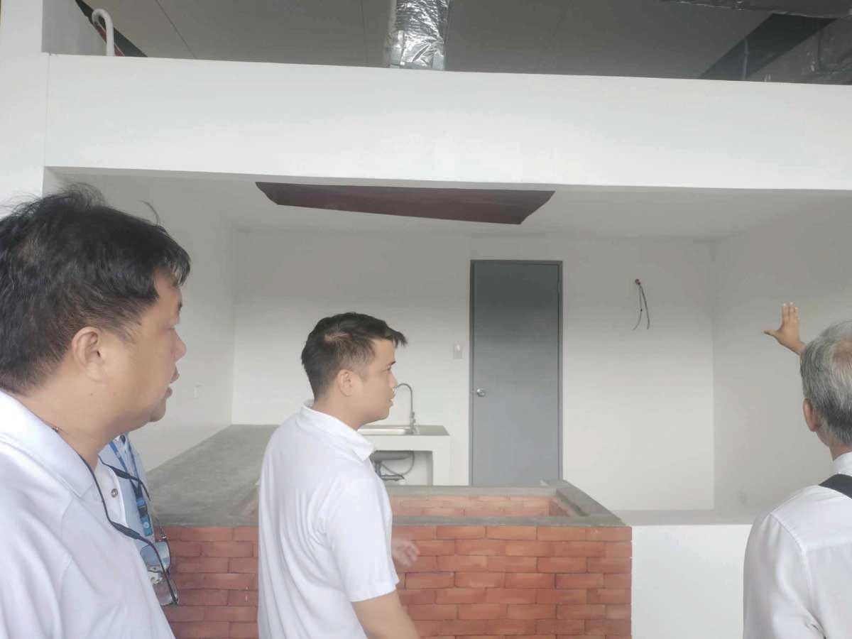 Finally, temporary relocation site for Manokan vendors now ready