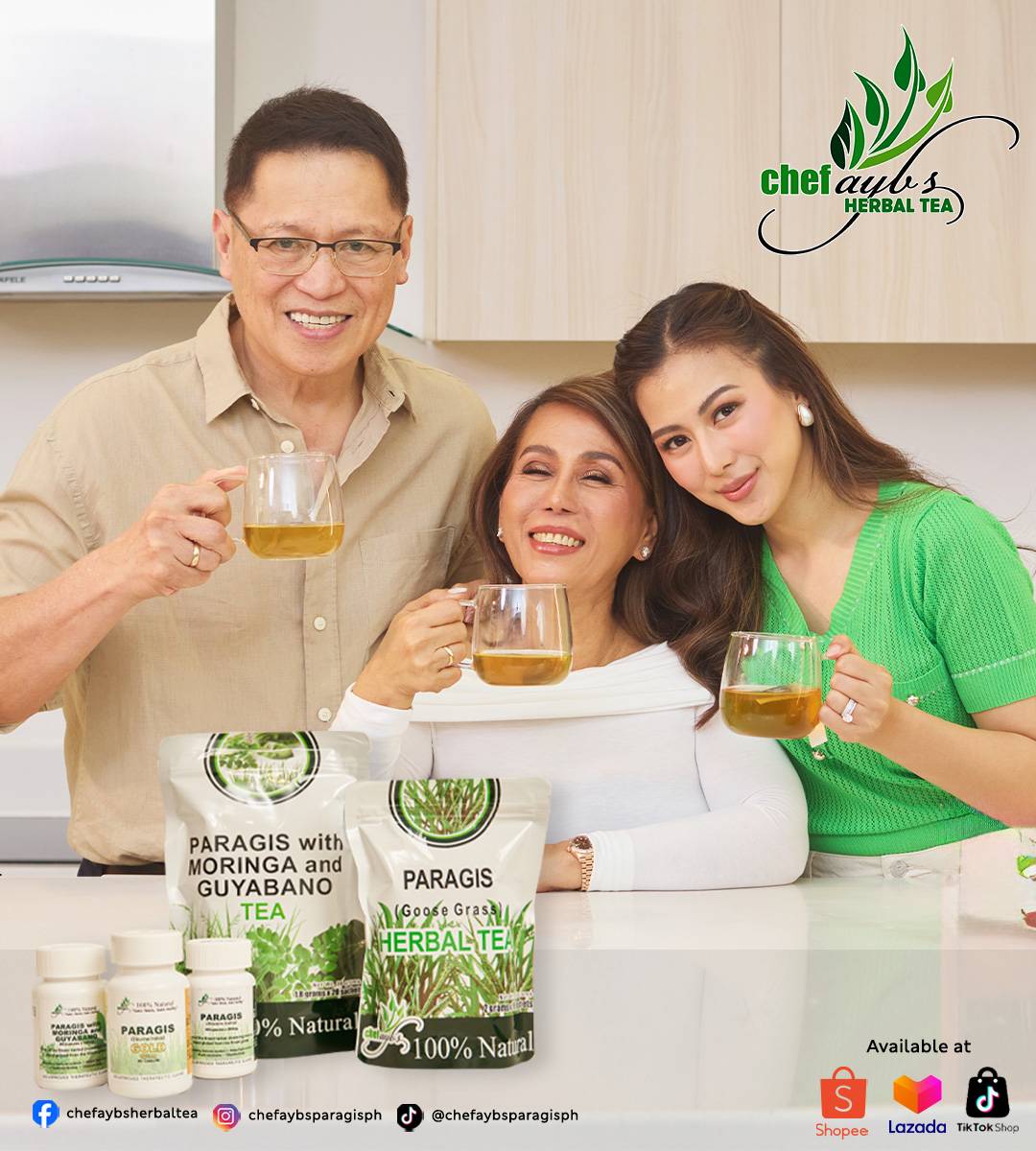 Chef Aybs' Paragis Tea Launches New Campaign with Gonzaga Family as ...