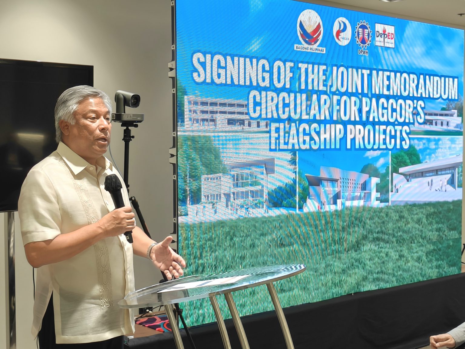 PAGCOR LAUNCHES NEW FLAGSHIP PROJECTS WITH DEPED, DPWH