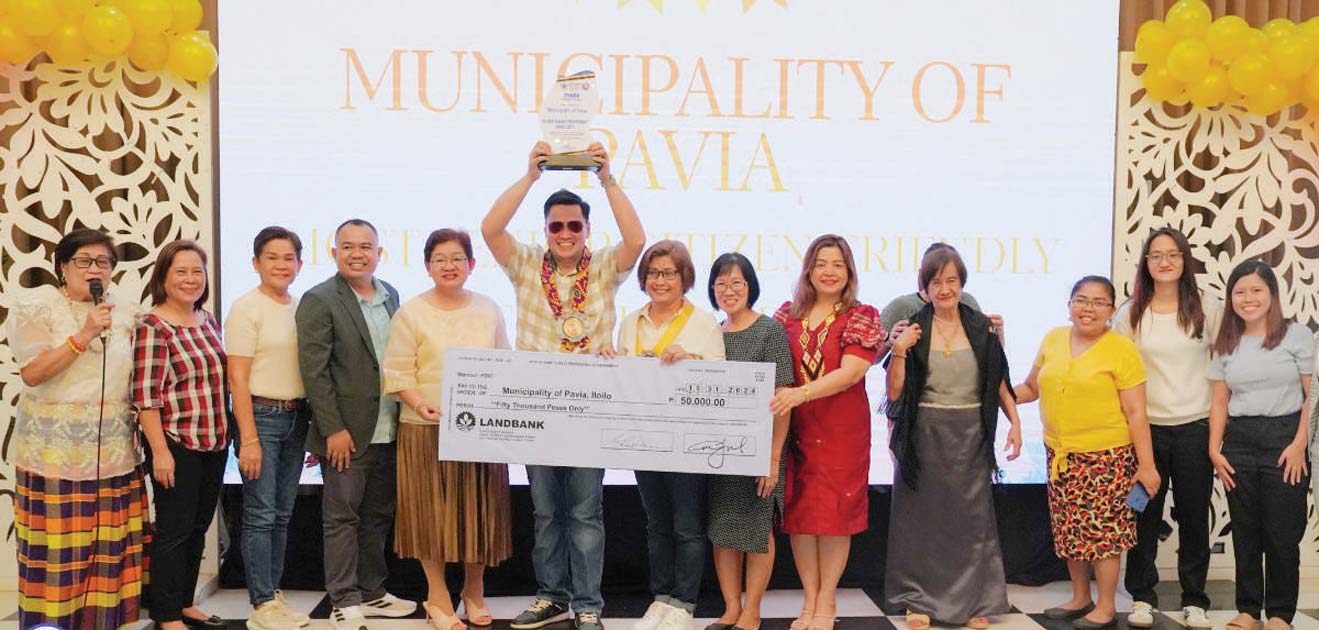 Pavia town ‘most friendly’ to senior citizens in Iloilo