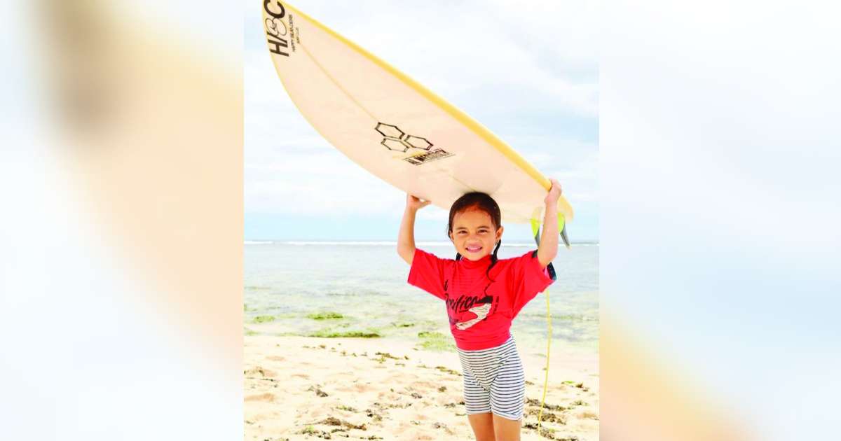 Andi Eigenmann, Philmar Alipayo’s daughter Lilo is youngest surfer at ...
