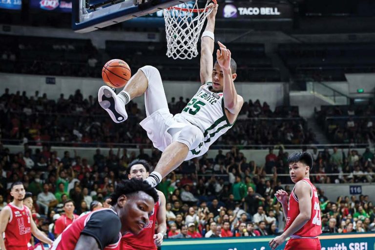 Phillips dominates as DLSU gets back at UE in UAAP
