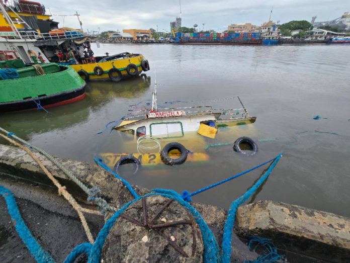 Sunken tugboat spilled 200 liters of diesel fuel at Iloilo River