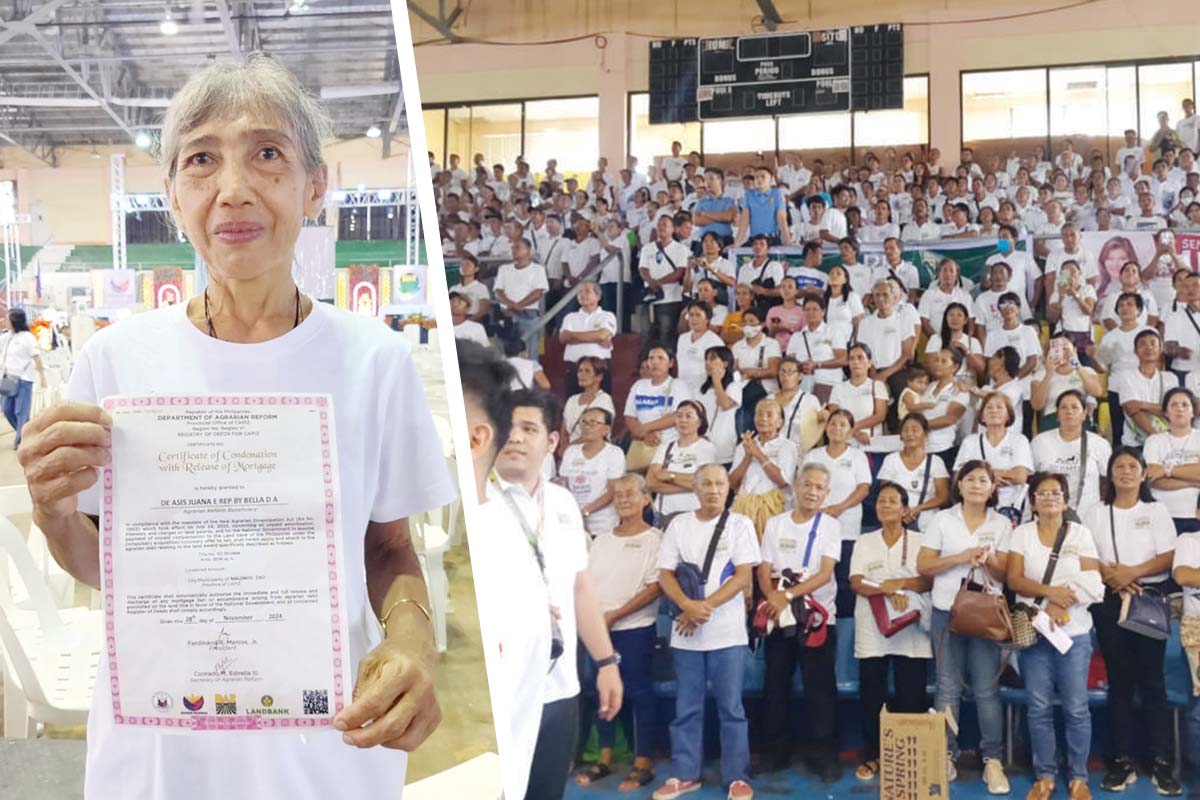 Over 5,000 ARBs in Capiz receive CoCRoM, CLOAs, e-titles