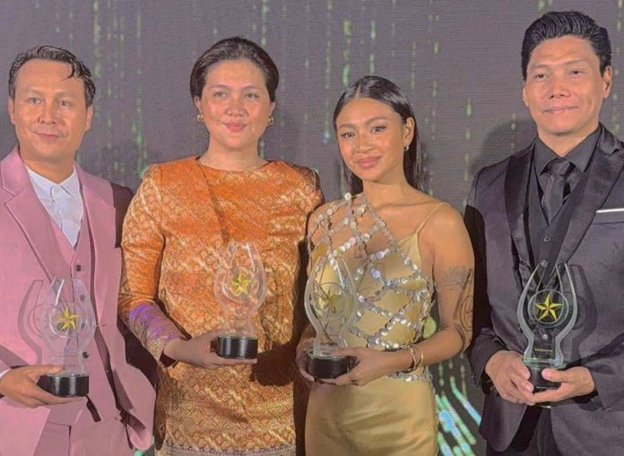 Nadine Lustre, Baron Geisler win top acting honors at 39th Star Awards ...