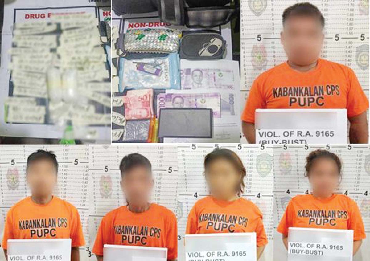 Kabankalan City drug sting nets P1.5-M ‘shabu’, five suspects