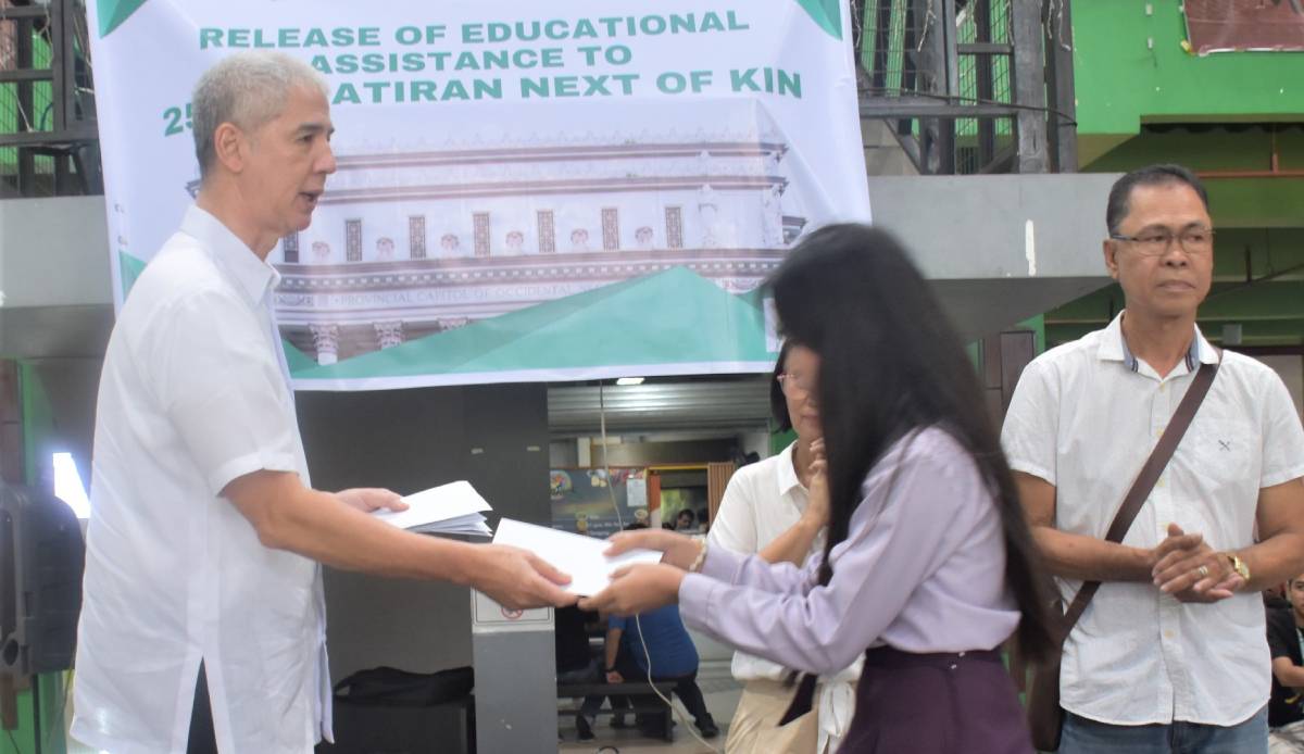 Ex-rebels’ dependents in NegOcc get educational aid