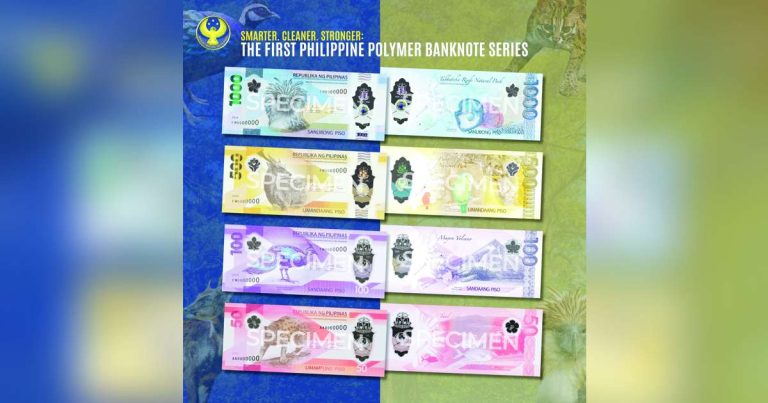 BSP confirms no Philippine heroes on polymer banknotes