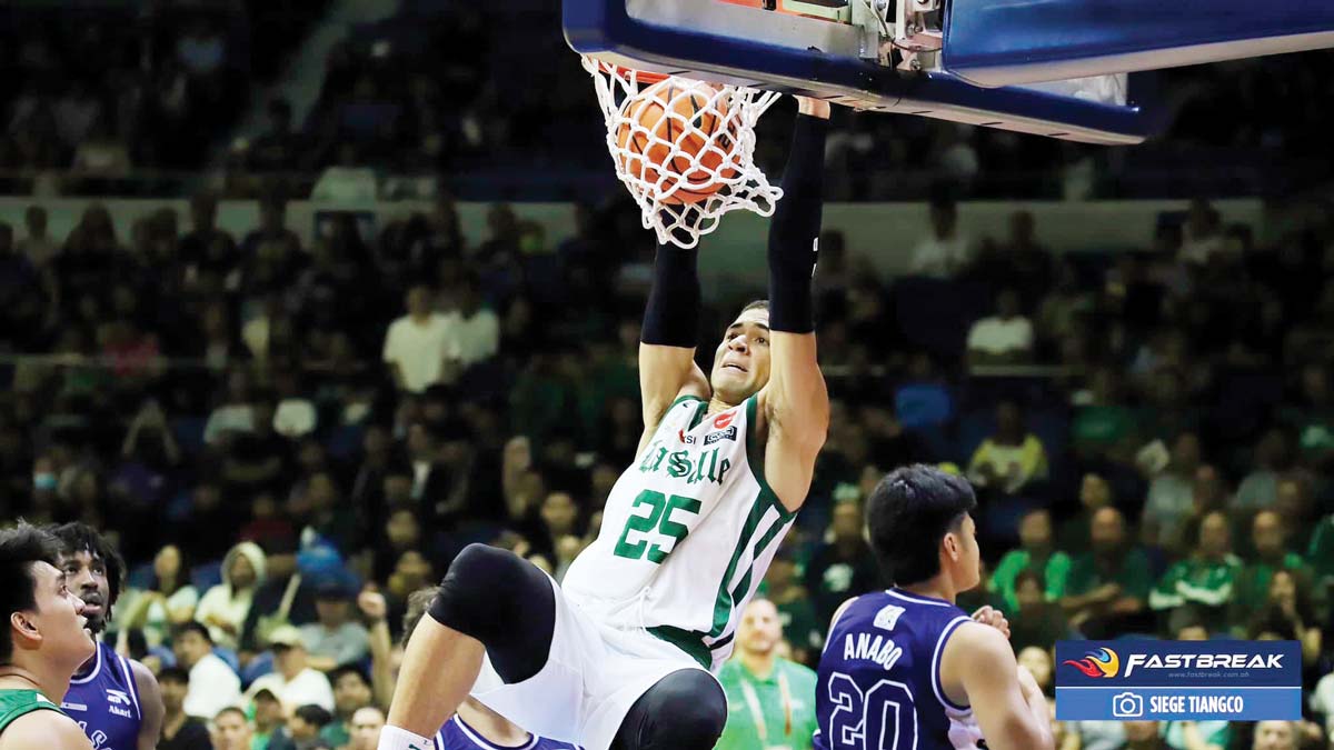 DLSU clobbers Adamson, to face UP in UAAP finals