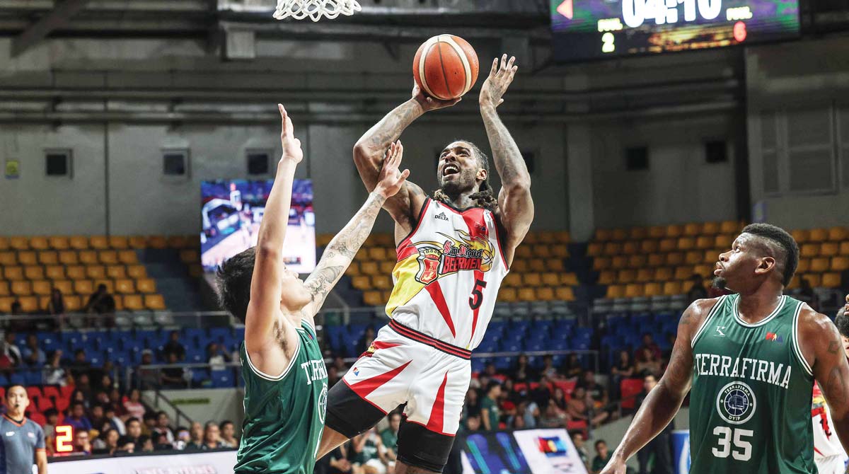 Beermen dominates Dyip in PBA Comm’s Cup, 106-88