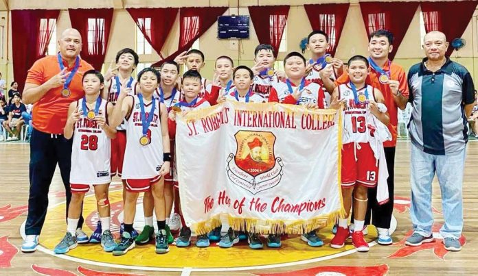 St. Robert’s repeat as ILOPRISSA elem basket champs