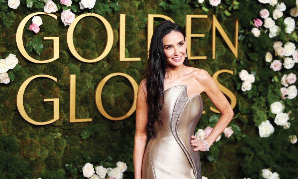 Demi Moore wins first-ever acting award