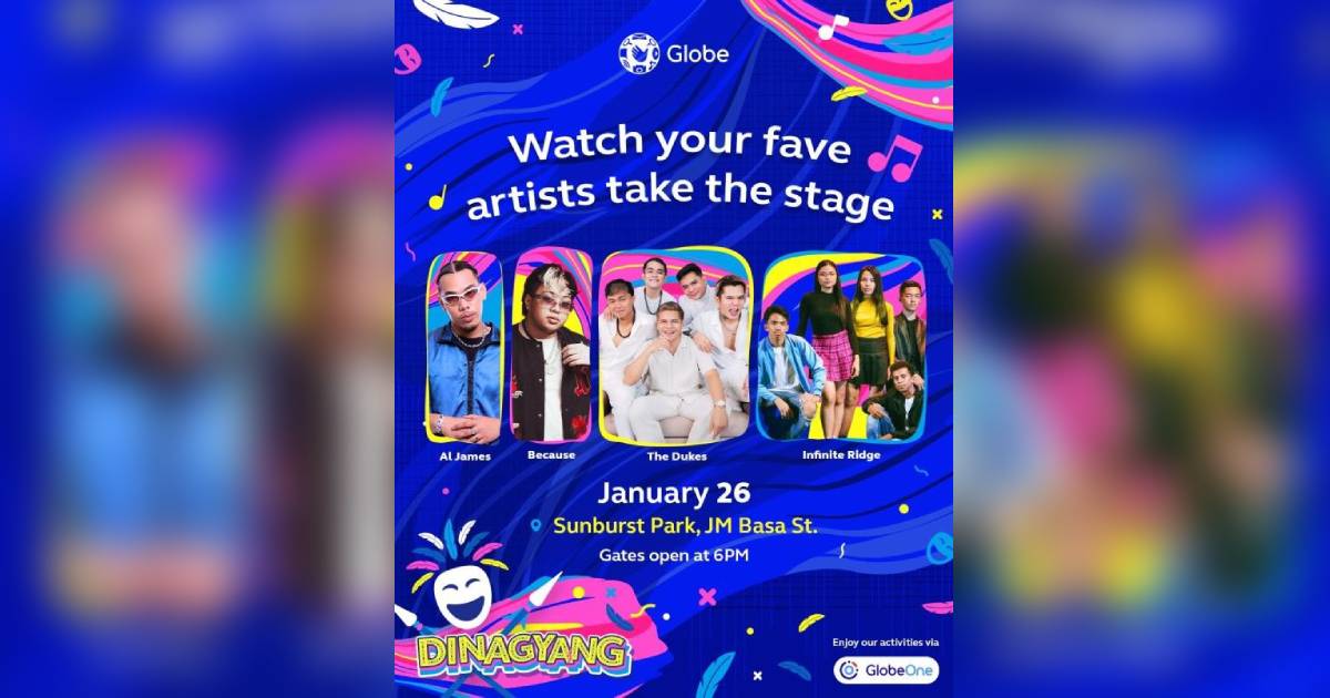 GLOBE DINAGYANG FESTIVAL 2025: G Music Fest