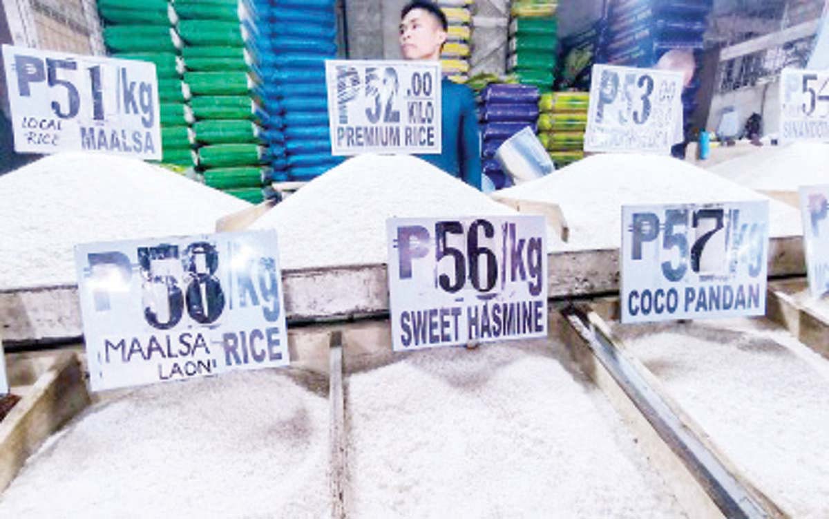 DA targets P49/kg MSRP for imported rice by March