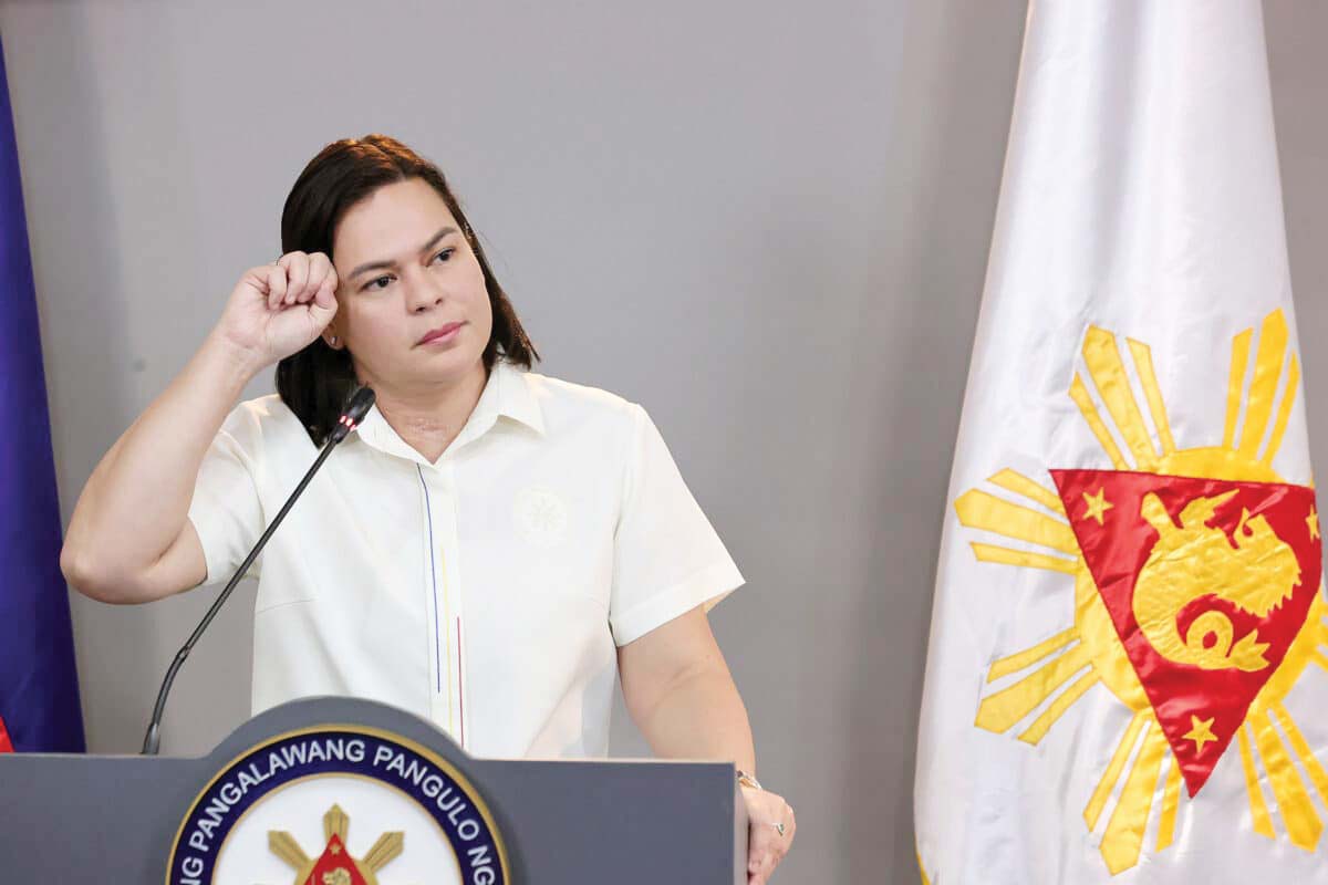 HOUSE IMPEACHES VP SARA