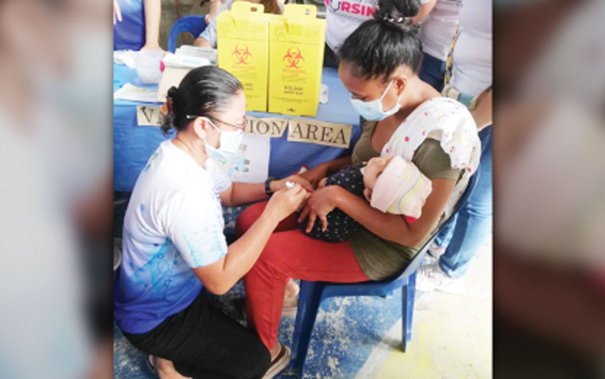 300 Antique residents avail of DOH immunization program