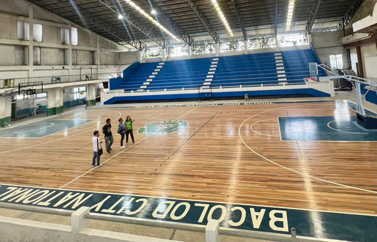 Newly renovated Bacolod sports center inaugurated