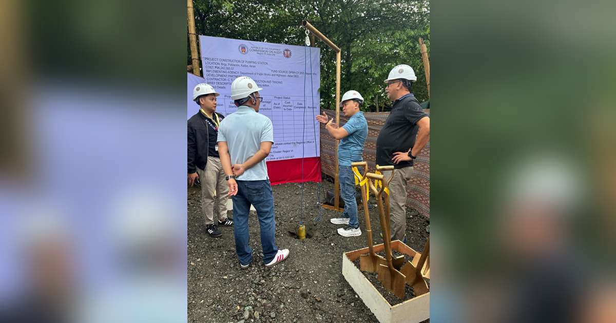 Kalibo pumping station to ease flooding
