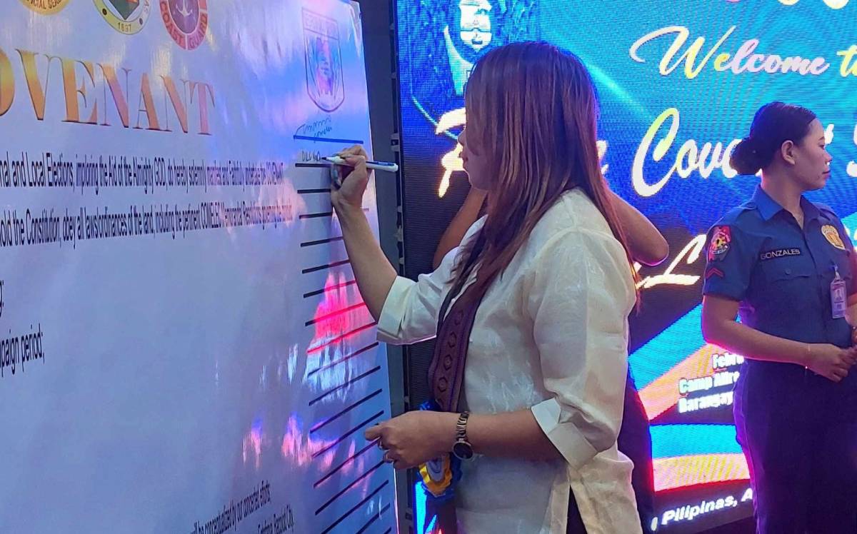 NOCPPO holds peace covenant signing for safer 2025 polls