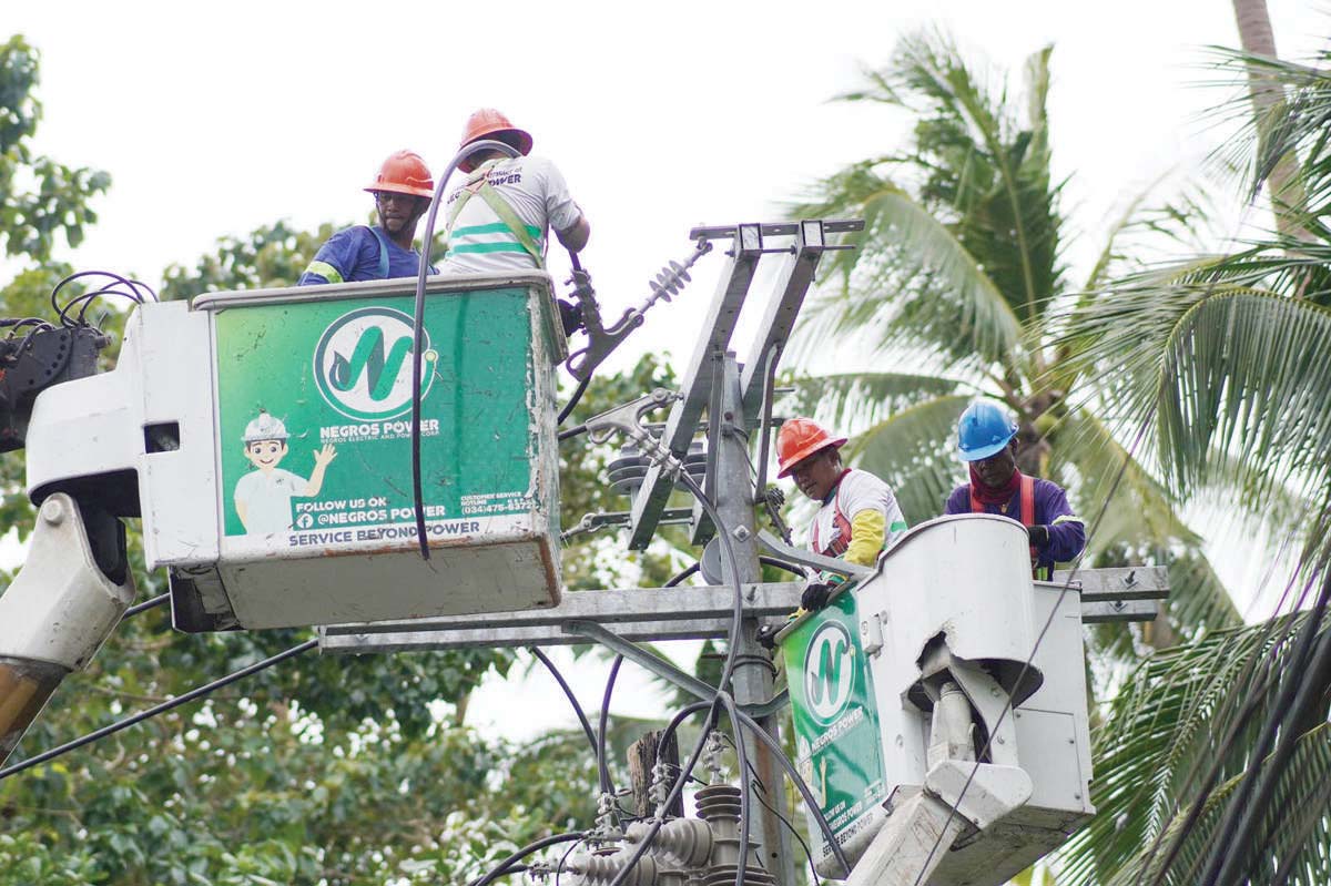 Negros Power bolsters power grid with massive two-day rehabilitation