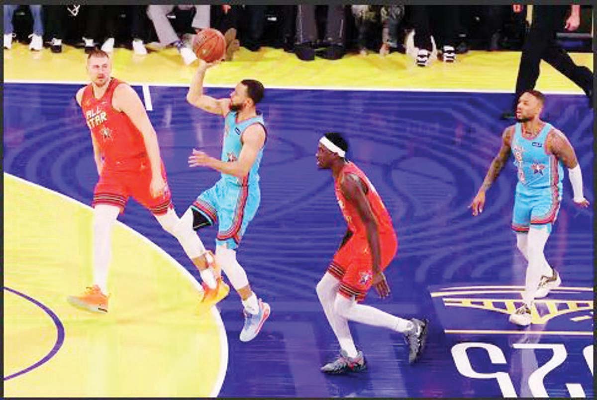 Curry shines as Team Shaq rules 2025 NBA All-Star