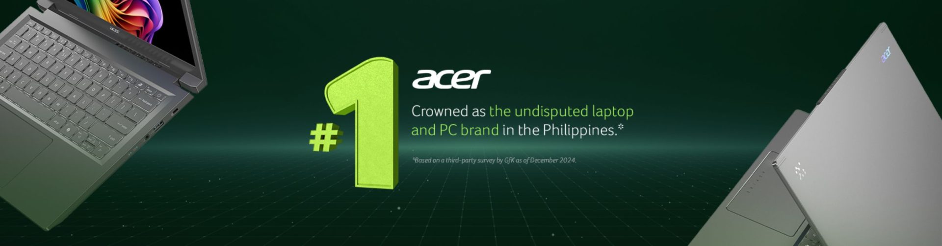 Acer remains the top consumer and gaming notebook brand in the Philippines