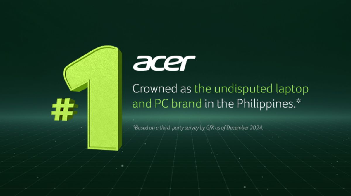 Acer remains the top consumer and gaming notebook brand in the Philippines
