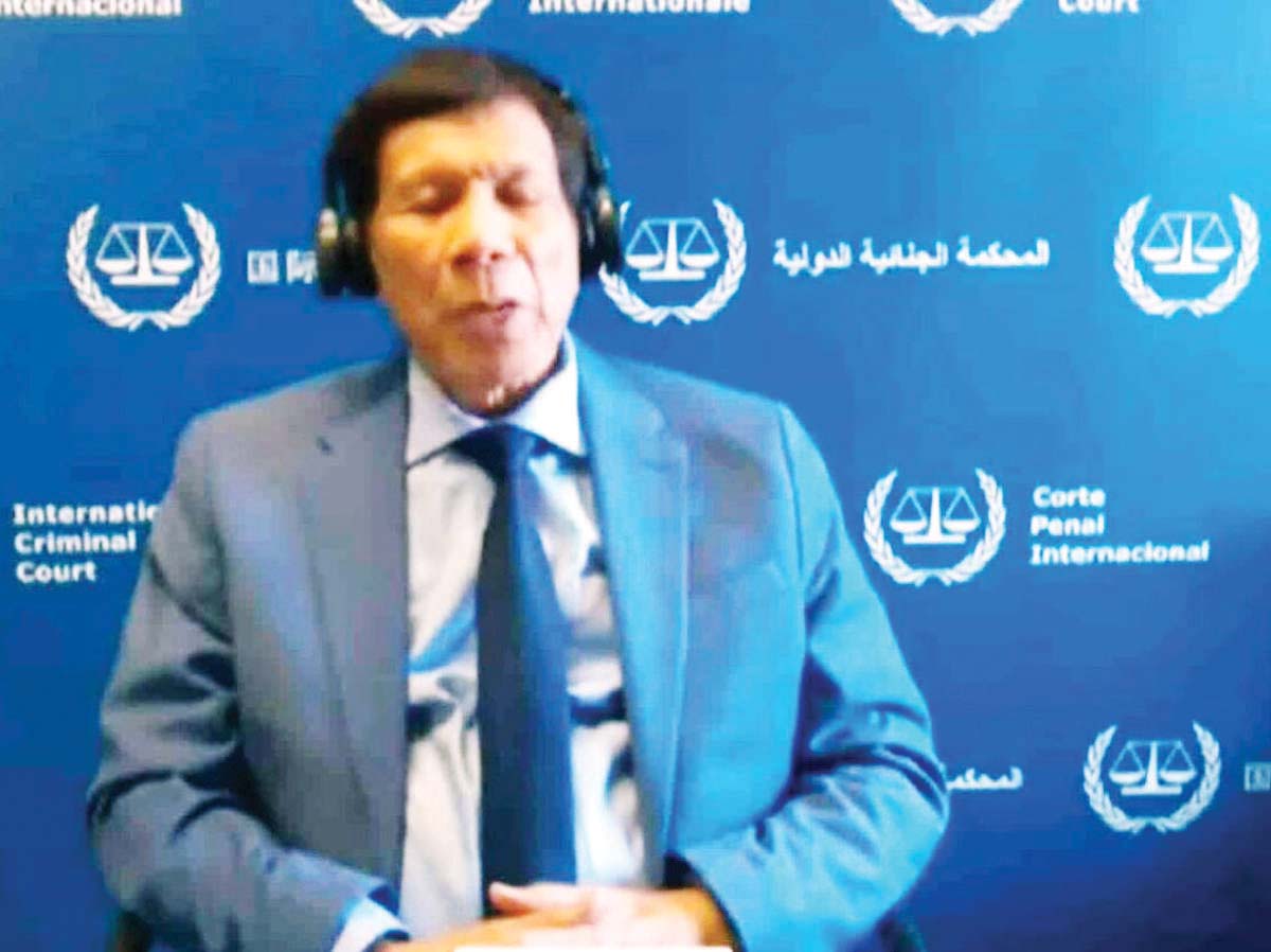 Leave ICC case alone, Duterte tells supporters