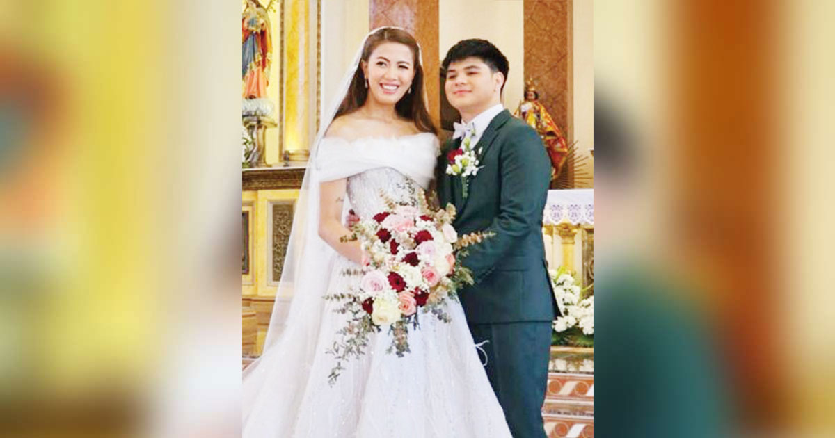 Bugoy Cariño, EJ Laure say ‘I do’ in emotional ceremony