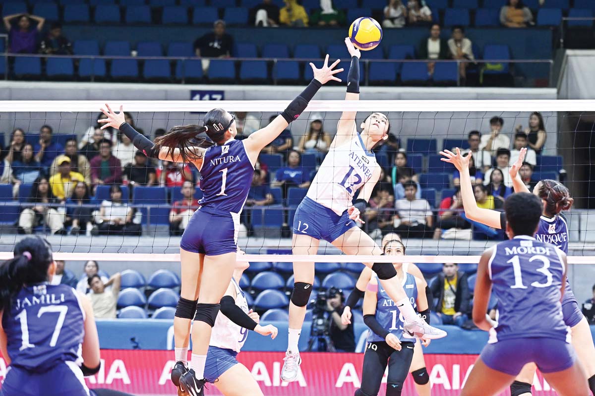 Ateneo turns back Adamson in UAAP women’s volley