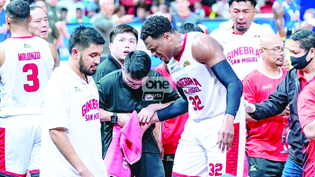 Ginebra’s Brownlee doubtful of playing in PBA finals’ Game 4