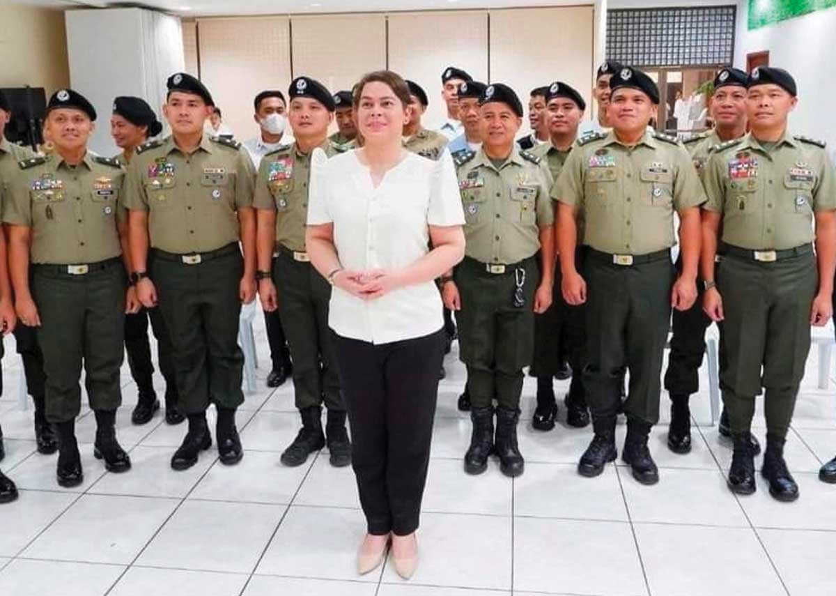 AFP: VP Sara’s security group only reorganized