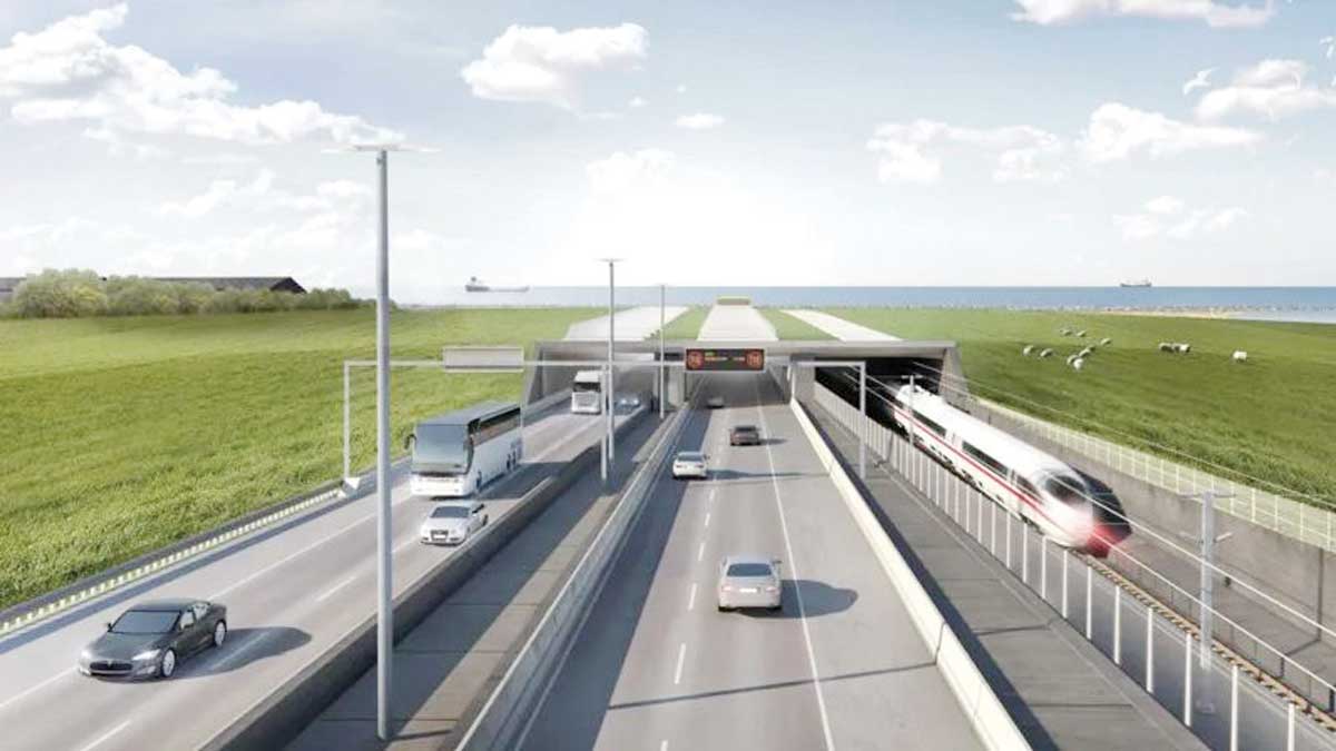 Record-breaking tunnel to link Denmark and Germany