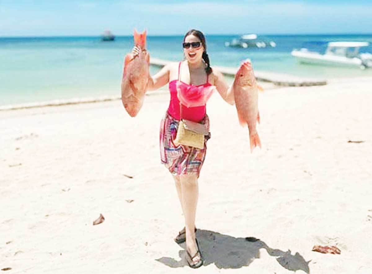 KC Concepcion celebrates 40th birthday with island adventure