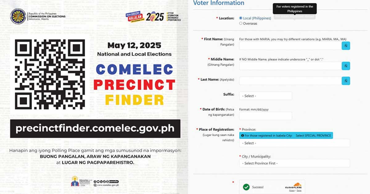 ‘FIND YOUR POLLING PLACE IN A CLICK’: Comelec online tool to save ...