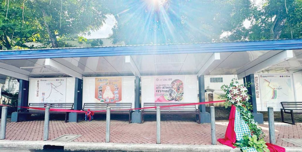 Eight modern PUV stops launched in Kalibo, Malay