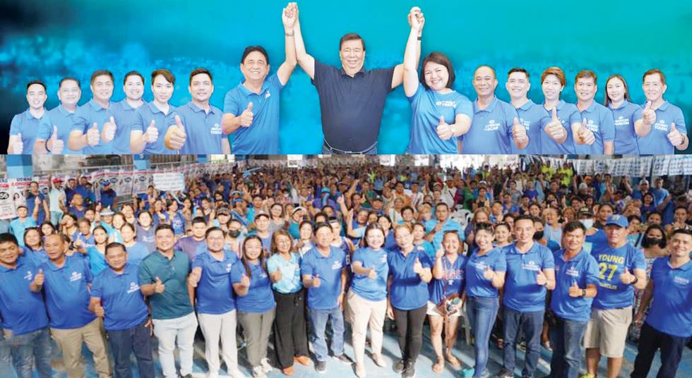 UNSHAKABLE SUPPORT: Over 35,000 barangay leaders, Blue Angels and ...