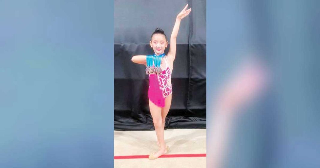 Young gymnast wins 5 Palaro gold medals