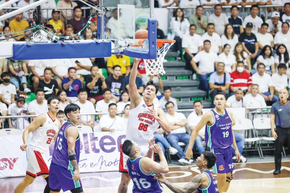 Barangay Ginebra topples Converge in PBA PH Cup
