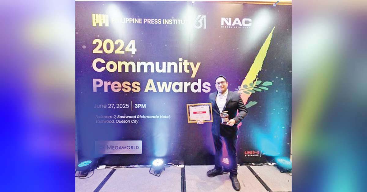 Panay News scores back-to-back win for Best Editorial Page