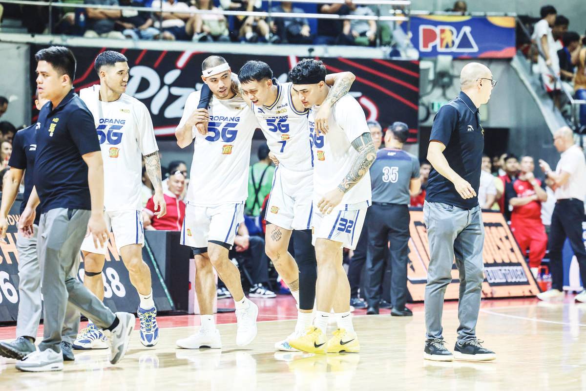 TNT’s JP Erram out of PBA finals with meniscus tear