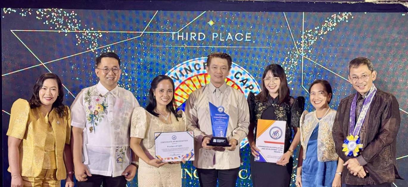 Capiz recognized for excellence in localizing POPDEV initiatives