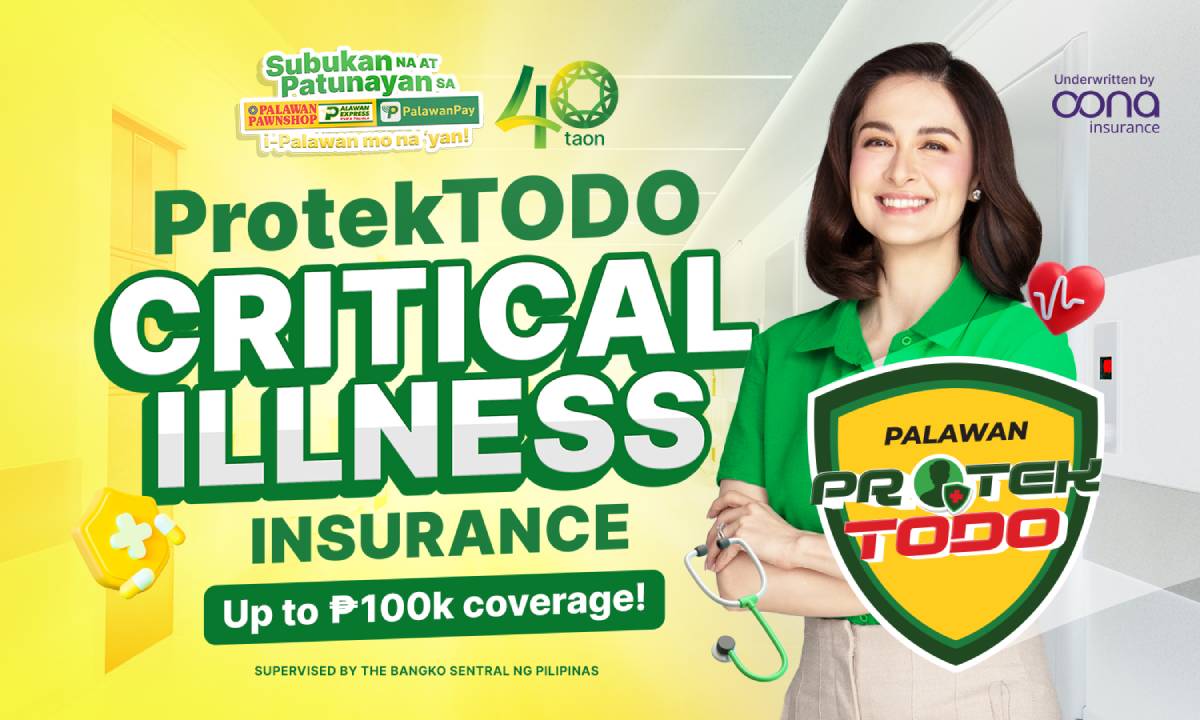 Palawan Group of Companies Introduces ProtekTODO Critical Illness: An ...