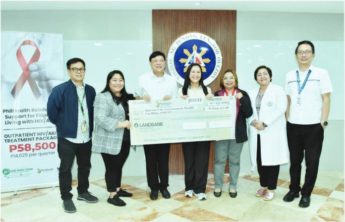 PhilHealth releases P76M to Quezon City Gov’t for HIV benefit claims ...