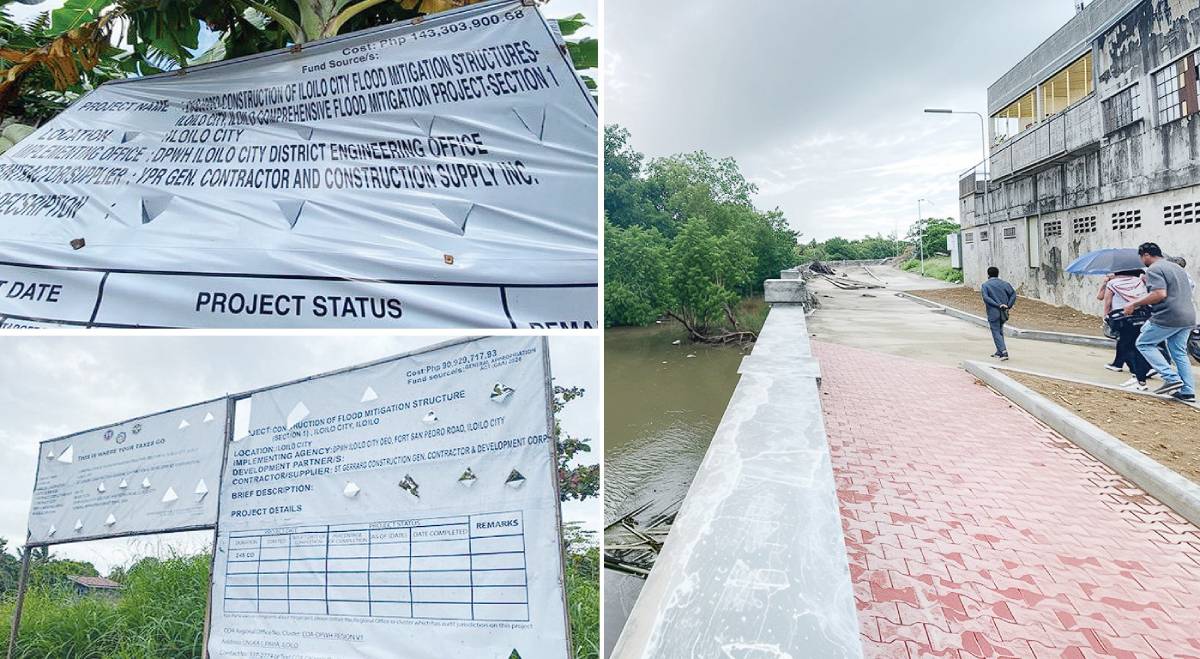 BILLBOARD BLUFF: Iloilo flood control projects flagged for missing ...