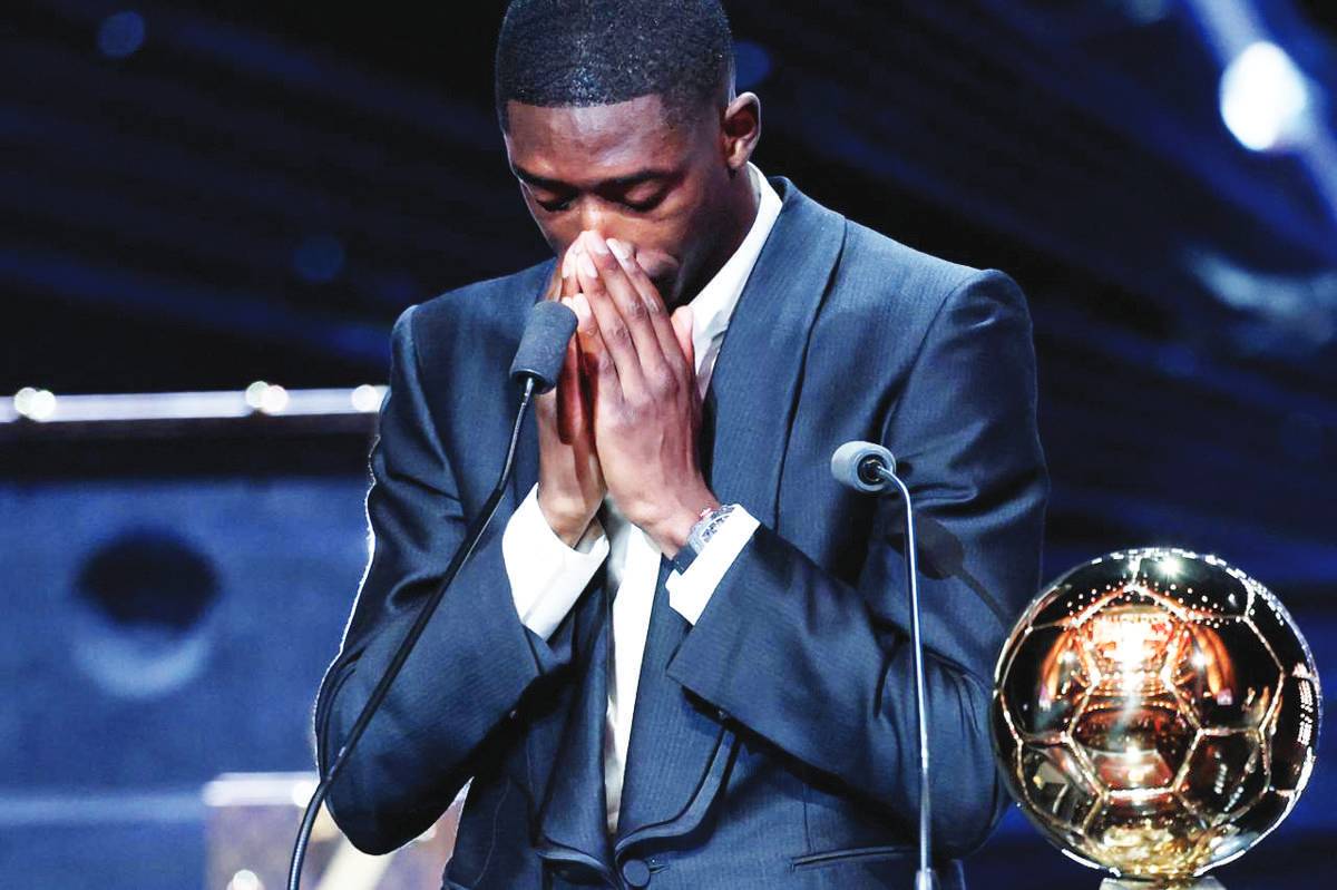 PSG’s Dembele edges Barca’s Yamal for Balloon d’Or